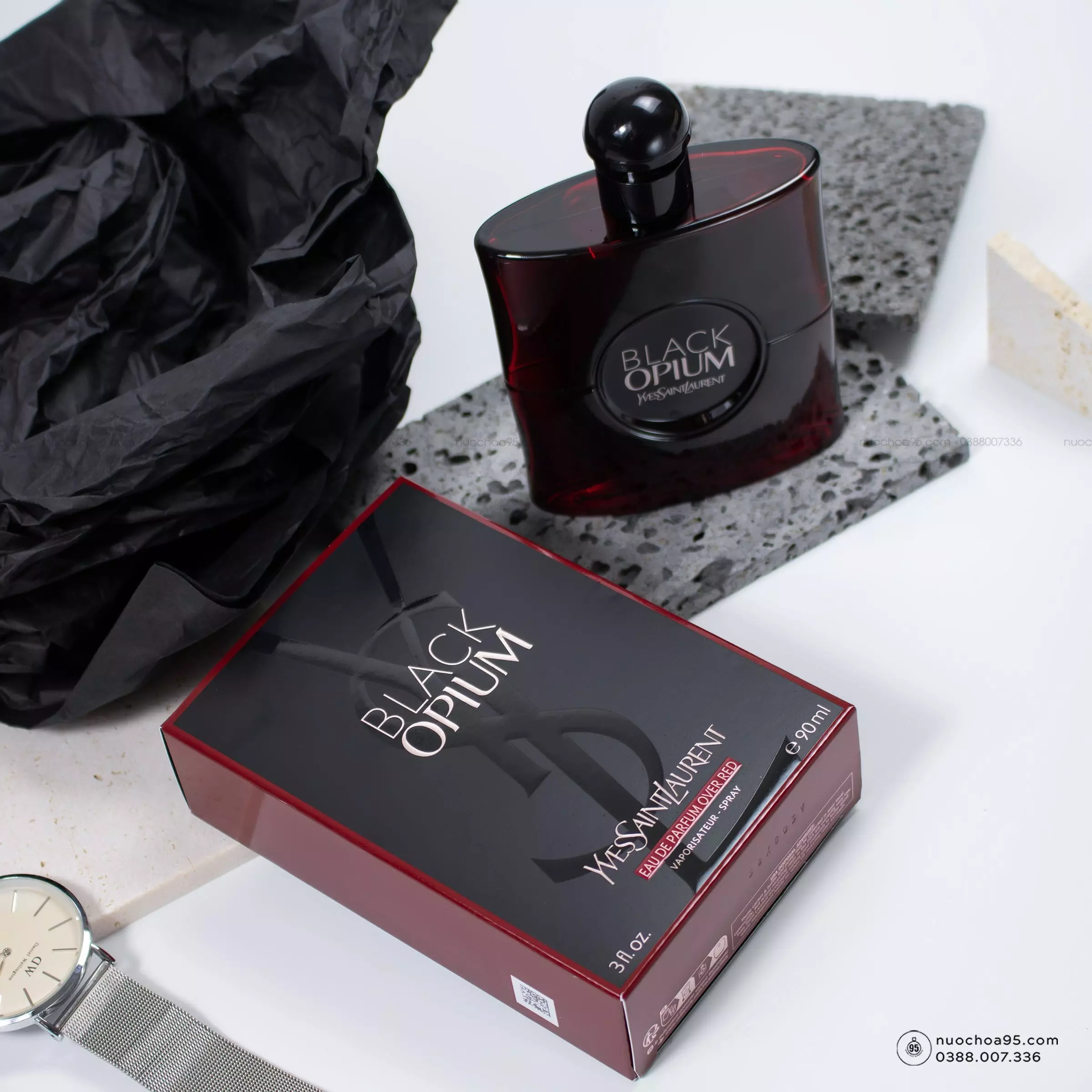Nước hoa Yves Saint Laurent Black Opium Over Red EDP
